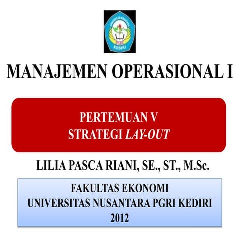 MO I Materi Strategi Layout | PPTX