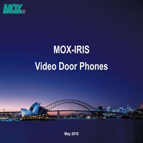 MOX IRIS Video Door Phone | PDF