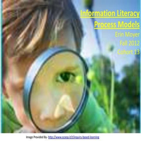 Moyer assignment 4 information literacy process models | PPTX