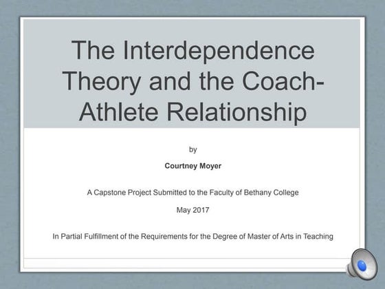 Relationship between coaches and student athletes | PDF