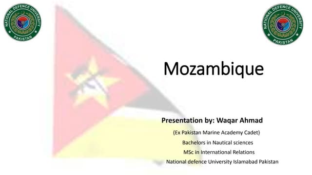 All about mozambique | PPTX