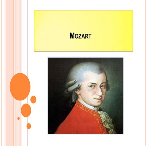 Mozart | PPTX | Classical Music | Music