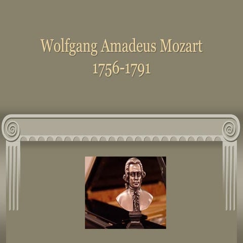 Wolfgang Amadeus Mozart | PPT