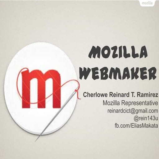 Mozillawebmaker | PPTX | Web Development | Internet