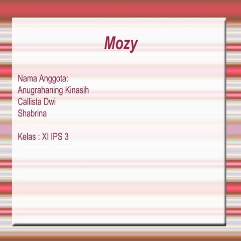 Mozy | PPT
