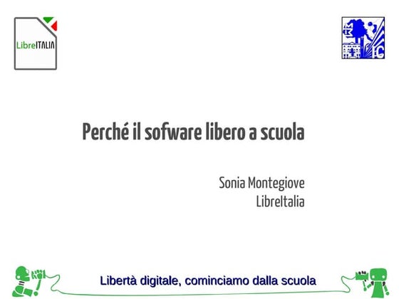 La diffusione del software libero | PPT