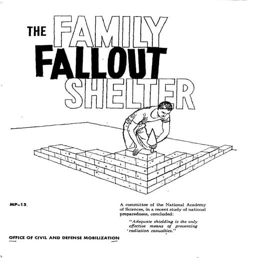 Home Fallout Shelter Above Ground Civil Defense 