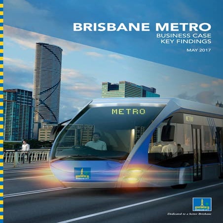 Business case confirms viability of Brisbane Metro | PDF