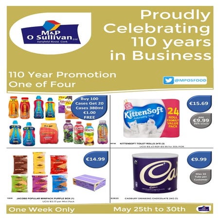 M&p 110 year promotion no.1 | PDF