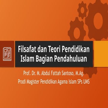 Teori Pendidikan Islam Perspektif Filsafat : Deskripsi Manusia dlm al-Qur’an.pptx