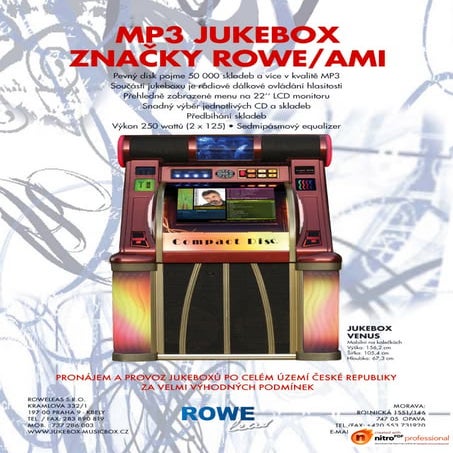 Mp3 Jukebox Venus Rowe Ami | PDF