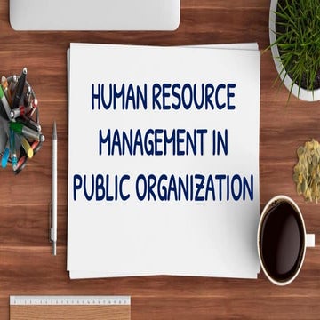 Human resource management ppt | PPTX