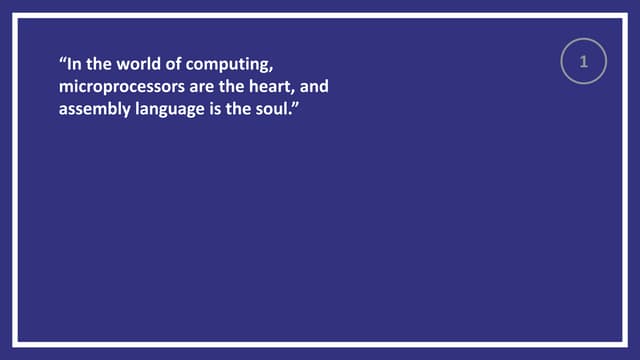 Microprocessor And Assembly Language. (EMU 8086 Microprocessor) | PPT Microprocessor And Assembly Language. (EMU 8086 Microprocessor) | PPT