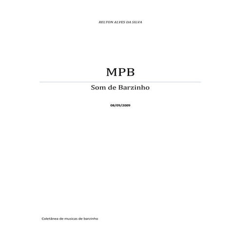 Mpb | PDF
