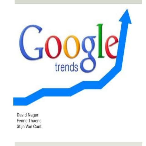 Google Trends, een introductie | PPTX
