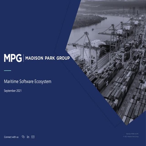 MPG Maritime Primer - September 2021 | PDF | Cruises | Travel Type