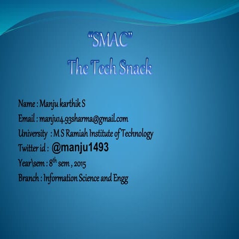 SMAC | PPTX