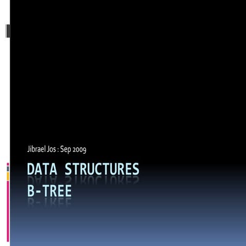 Btree Data Structures Ppt 0868