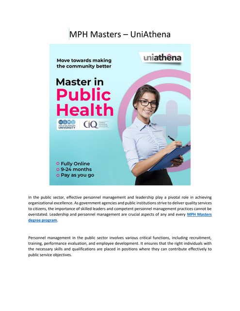 MBA From Abertay University | PPT