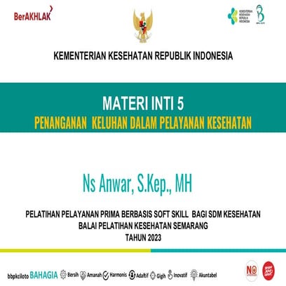 Materi Customer Care MPI 5 Penanganan Keluhan_Anwa | PDF