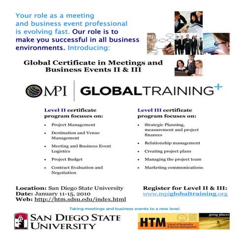 Mpi Global Training Sdsu Flyer | PDF