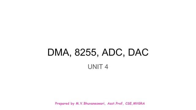 8237 dma controller | PPTX