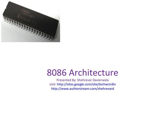 80386 Architecture | PPT
