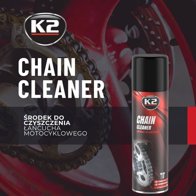 K2 Chain Cleaner 500ml - Środek do czyszczenia łańcucha motocyklowego ...