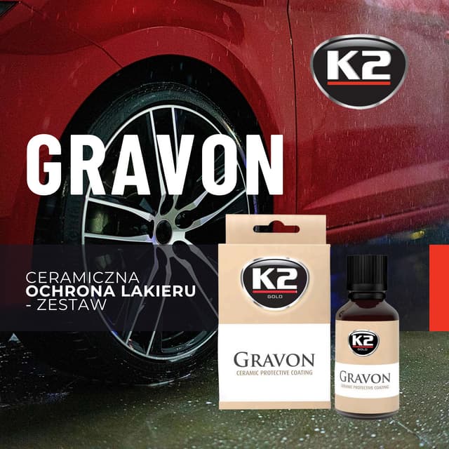 K2 Gravon 10ml | Ceramiczna ochrona lakieru | PDF