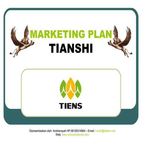 Marketing Plan Tianshi Unicore | PPT