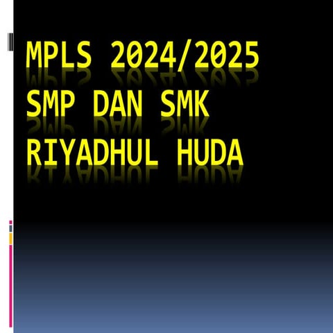 Hanya Upload Berkas Biasa Mpls 2024 Pptx