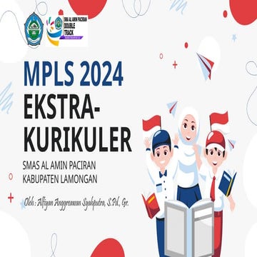 Presentasi Kegiatan MPLS Ekstrakurikuler | PPTX