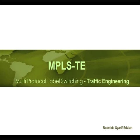 MPLS-TE | PDF