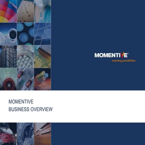 Momentive Company Overview | PPTX