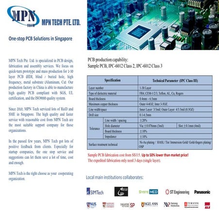 MPN TECH PTE LTD | PDF