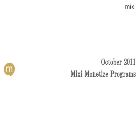 Turnaround of mixi, inc | PDF