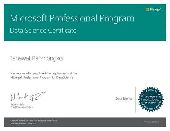 Data science certificate (1) | PPT