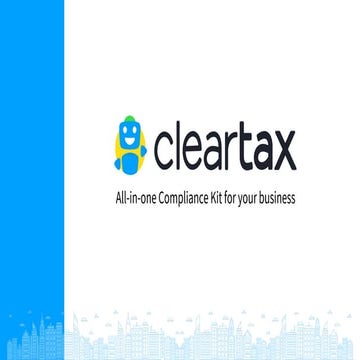 ClearTax | PDF