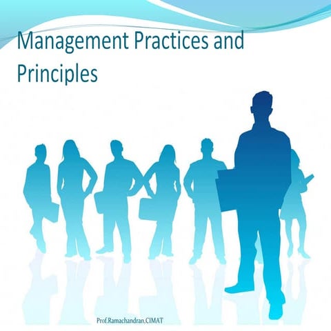 Management Principles and Practices | PPT