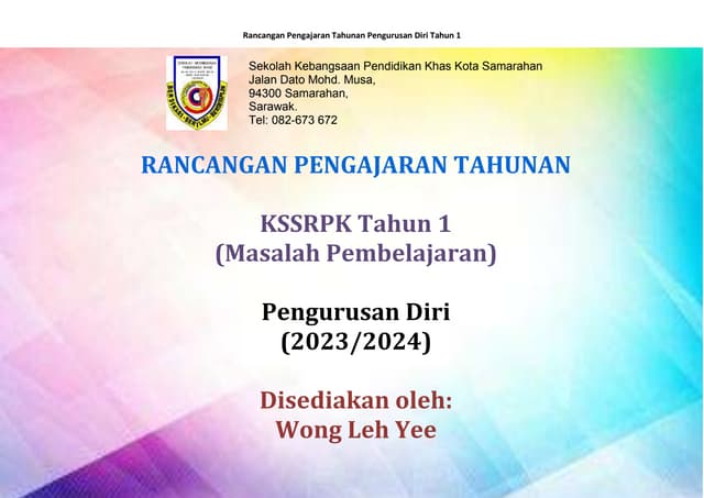 MP RPT Pengurusan Diri Tahun 1.docx MP RPT Pengurusan Diri Tahun 1.docx