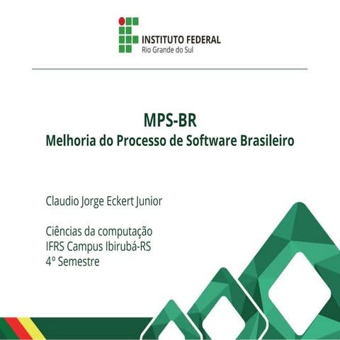 MPS.BR | Computer Software and Applications | Computing