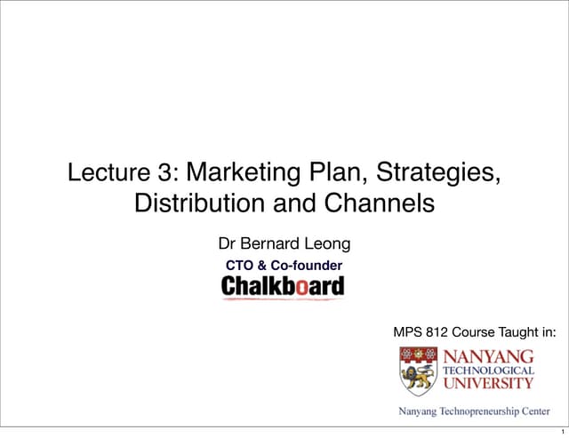 Distribution strategy ppt | PPT