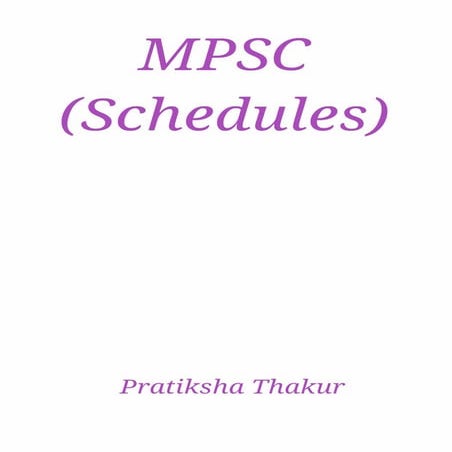 MPSC (Schedules) | PDF | Pharmaceutical Drugs | Medical Health