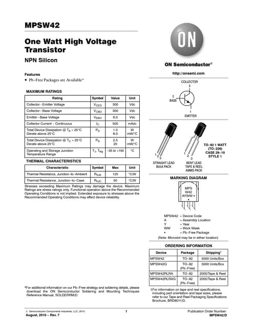 Datasheet tr 547 | PDF | Consumer Electronics | Technology & Computing