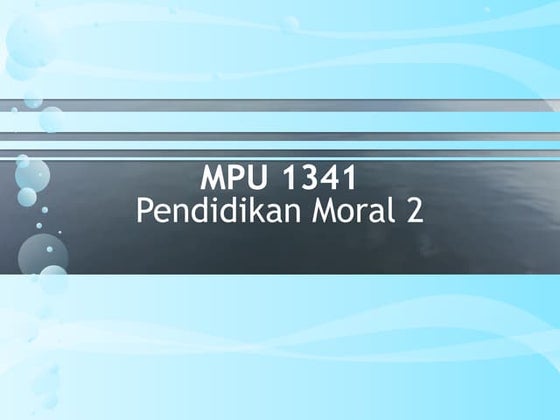 Moral 1 tugasan amali 1 | PDF