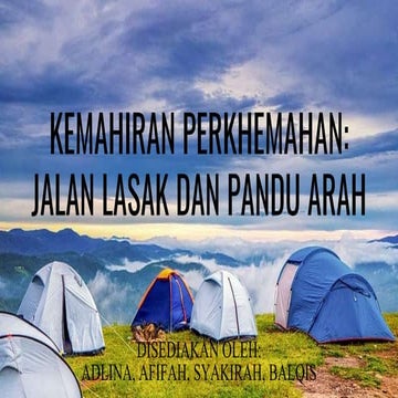 MPU3062 Kemahiran Perkhemahan | PPTX