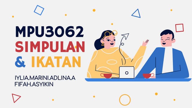 Jenis jenis ikatan (knots) | PPT