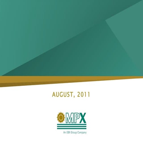 MPX Presentation | PPT