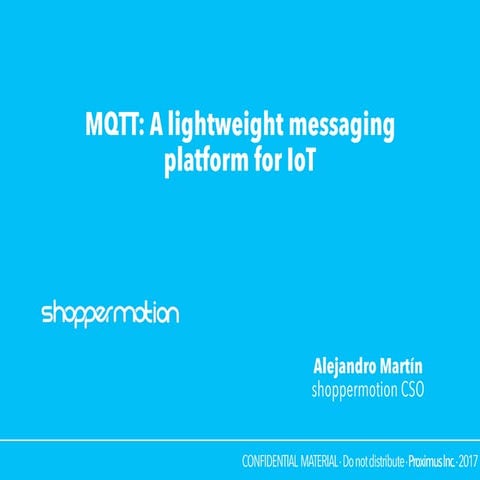 Mqtt A Lightweight Messaging Platform For Iot Ppt