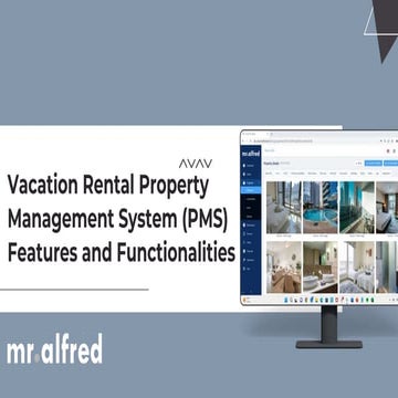 Mr. Alfred - Vacation Rental Property Management System (PMS) Features ...